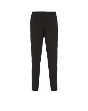 Prada Light Stretch Wool Tailored Trousers