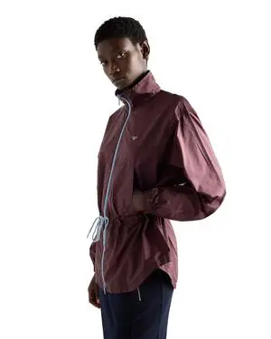 Prada Re-nylon Blouson Jacket With Contrasting Collar