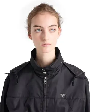 Prada Re-nylon Blouson Jacket - Black
