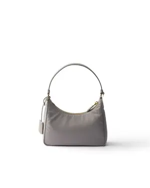 Prada Re-edition 2005 Re-nylon And Saffiano Mini Bag - Cloudy Gray