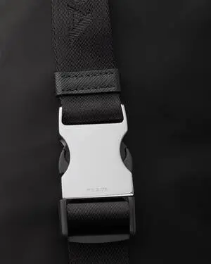 Prada Re-nylon And Leather Shoulder Bag