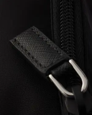 Prada Re-nylon And Leather Shoulder Bag