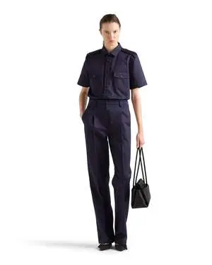 Prada Short-sleeved Chino Shirt