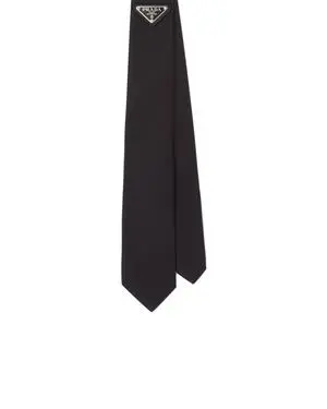 Prada Re-nylon Neck Tie - Black