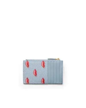 Prada Printed Saffiano Leather Card Holder