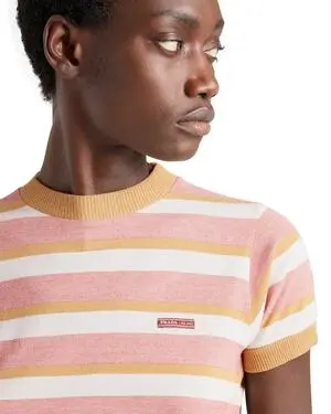 Prada Bayadere Stripe Jersey T-shirt