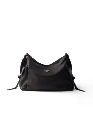 Prada Leather Shoulder Bag - Black
