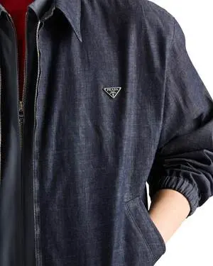 Prada Denim Blouson Jacket