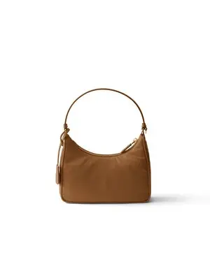 Prada Re-edition 2005 Re-nylon And Saffiano Mini Bag - Brandy