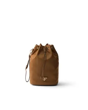 Prada Prada Re-Nylon Pouch Brandy