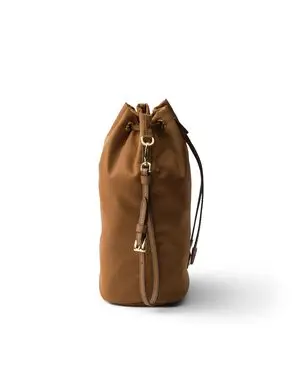 Prada Re-nylon Pouch - Brandy