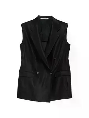 Tagliatore Double-breasted Sleeveless Waistcoat
