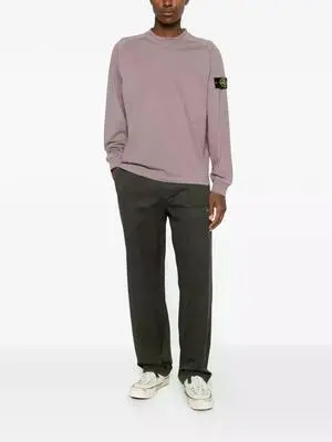 Stone Island Slub Cotton Batavia-tc Cargo Trousers