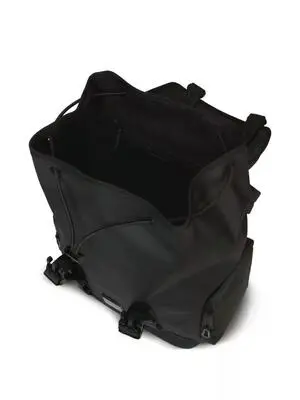 Karl Lagerfeld Venture Buckled Backpack - Black