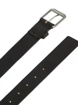 Karl Lagerfeld Logo-engraved Leather Belt