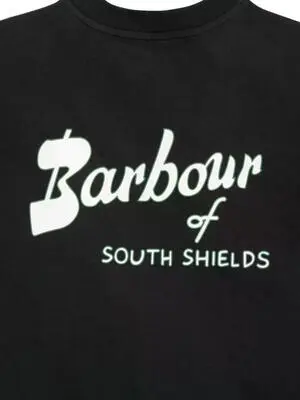 Barbour Crossby Archive Logo T-shirt - Black