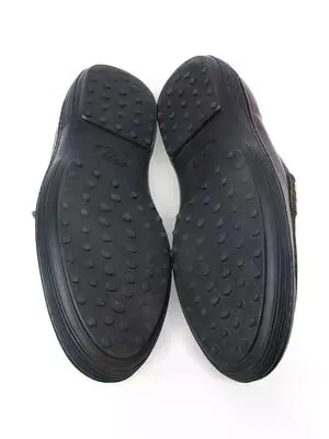 TOD'S Leather Penny Loafers - Brown
