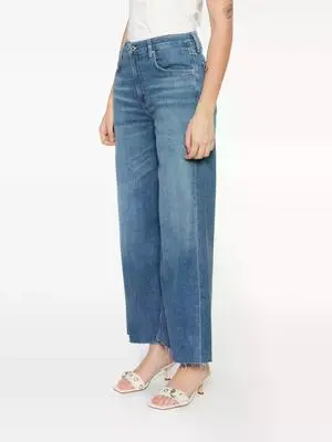 Citizens Of Humanity Lyra Raw-cut Jeans - Blue
