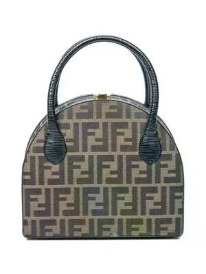 Fendi Zucca Canvas Handbag