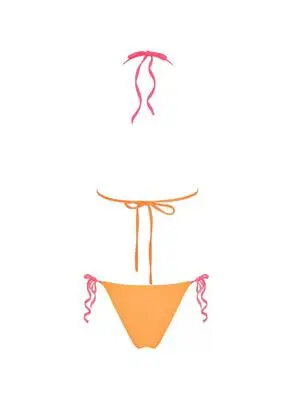 NOIRE SWIMWEAR Halterneck Triangle Bikini