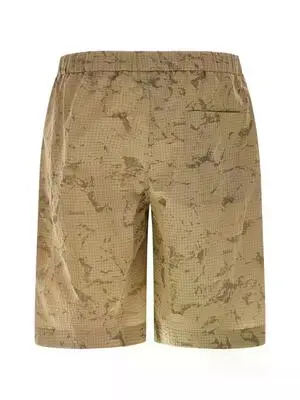Herno Camouflage Print Bermuda Shorts