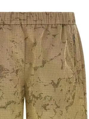 Herno Camouflage Print Bermuda Shorts