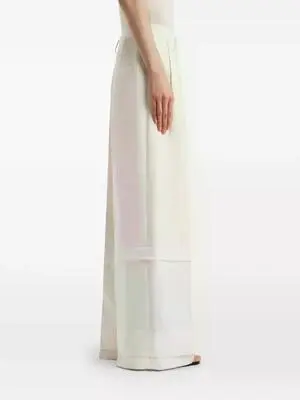 Khaite Linden Wide-leg Linen Pants