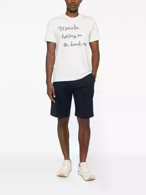 Moncler Logo-embroidered T-shirt