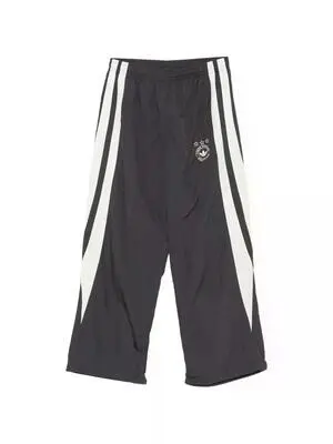 Adidas Gfx Side-stripe Logo-print Track Pants - Black
