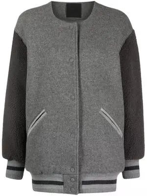 Givenchy Logo-appliqué Wool Bomber Jacket