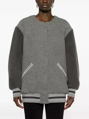 Givenchy Logo-appliqué Wool Bomber Jacket