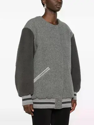 Givenchy Logo-appliqué Wool Bomber Jacket