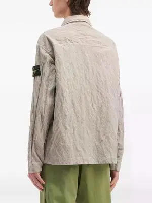 Stone Island Textured Jacket With Pocket