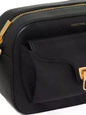 COCCINELLE Logo Detail Cross-body Bag - Black