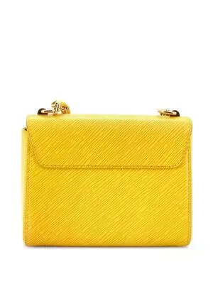 LOUIS VUITTON Braided Chain Twist Bag Epi Leather Mm Crossbody Bag