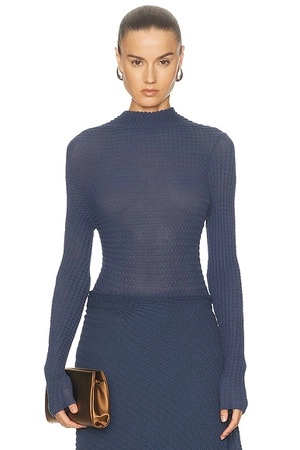Victoria Beckham Long Sleeve Blouses