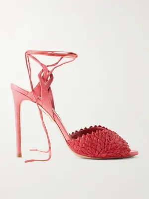 Aquazzura Woven Sandals For Women