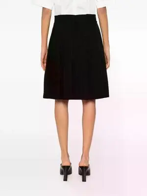TOTEME Beaded Pleated Mini Skirt