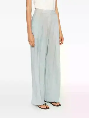 ELEH Pleated Wide-leg Trousers