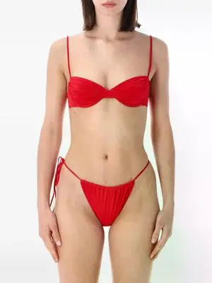 BELAMER Olivia Ruched Bikini Top