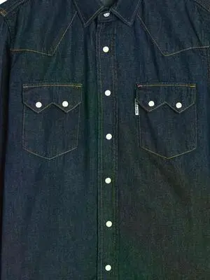 Blue Blue Japan Western-yoke Denim Shirt - Blue