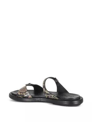 POEVE Laila Snakeskin-effect Sandals