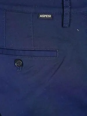 Aspesi Belt-loop Tailored Shorts - Blue