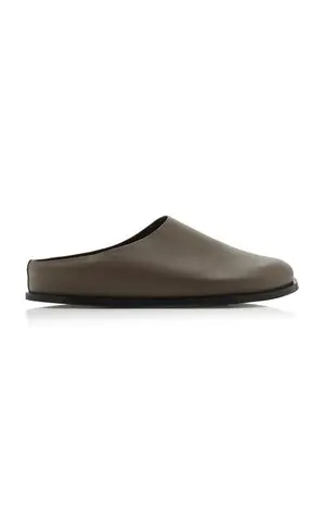 A.emery Lou Leather Clogs - Grey