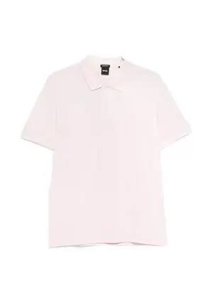 BOSS Logo-embroidered Polo Shirt - Pink