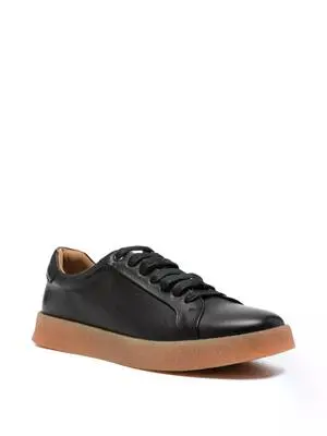 SERGIO MORETTI FIRENZE Leather Lace-up Sneakers