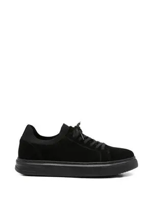 SERGIO MORETTI FIRENZE Suede Lace-up Sneakers