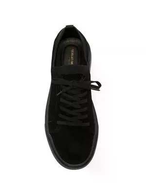 SERGIO MORETTI FIRENZE Suede Lace-up Sneakers