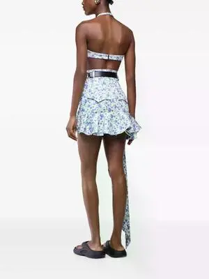 Rabanne Liberty Mini Ruffle Skirt