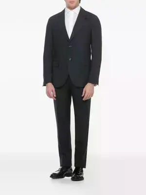 LARDINI Peak-lapel Wool Suit